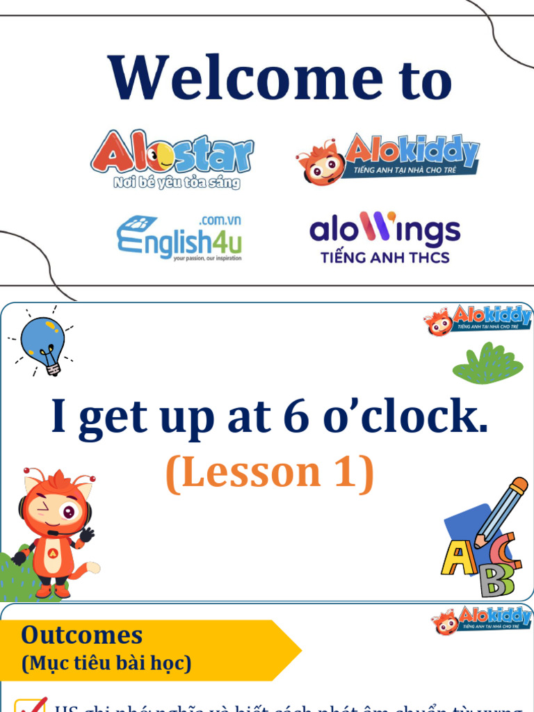 Starters2 U11 L1 Igetupat6oclock | PDF | Lexicology | Grammar