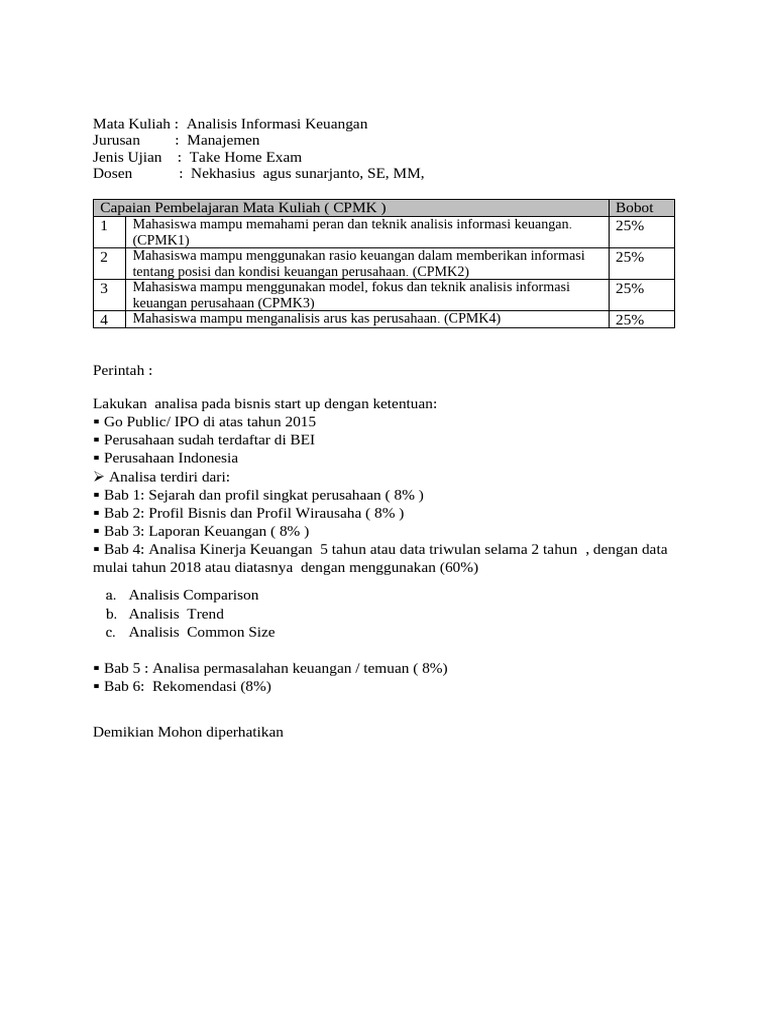DRAF UTS AIK genap 2023-2024 | PDF