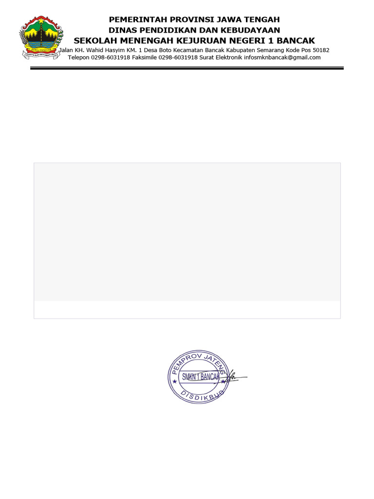 SRT Permohonan Jobfair ESGI | PDF