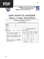 BM Exam Paper Tahun 3 2023 | PDF