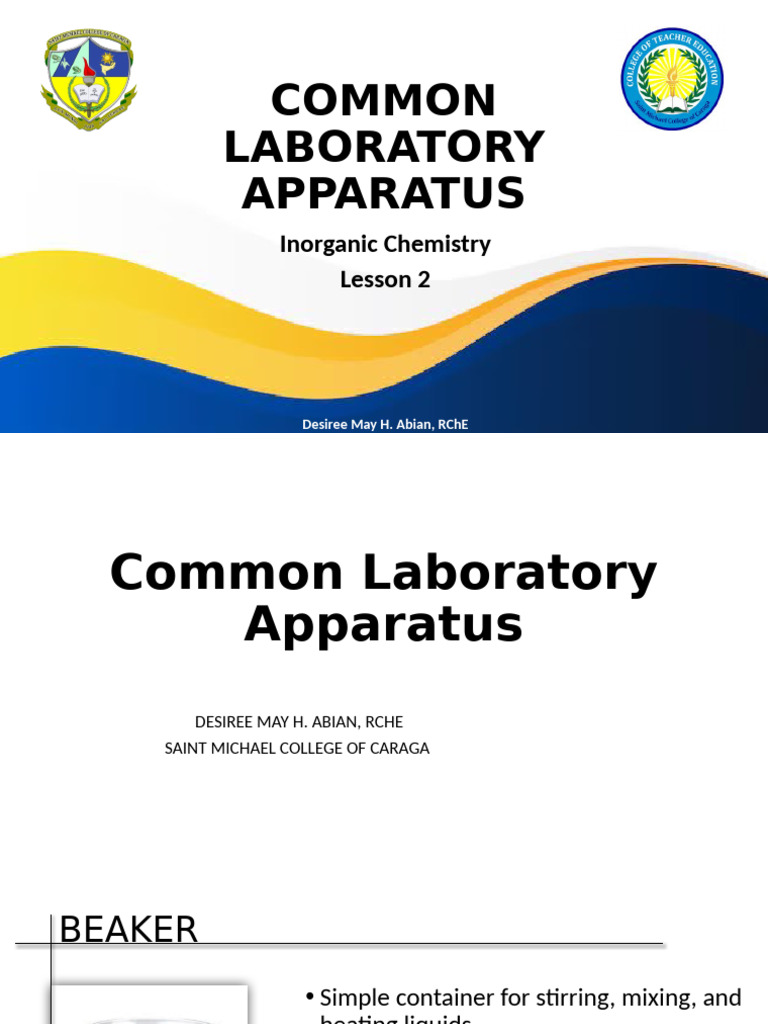Common Laboratory Apparatus | PDF
