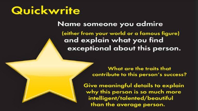 Harrison Bergeron Pre-Reading Quickwrite | PDF