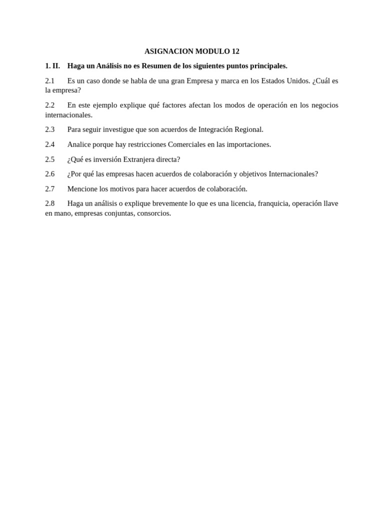 Asignacion Modulo 12 | PDF