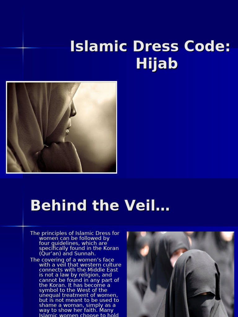Guidelines for Islamic Dress Code | PDF | Hijab | Islamic Ethics