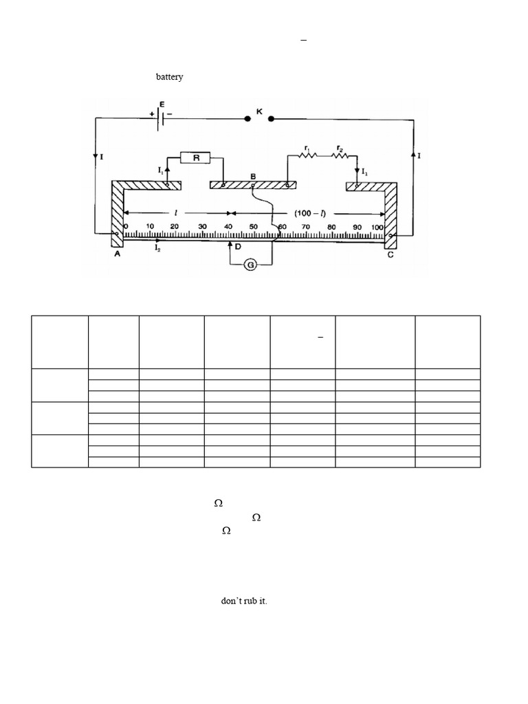 Experiment 3-To Verify Series Combination by Meter Bridge | PDF | Metrology | Electromagnetism