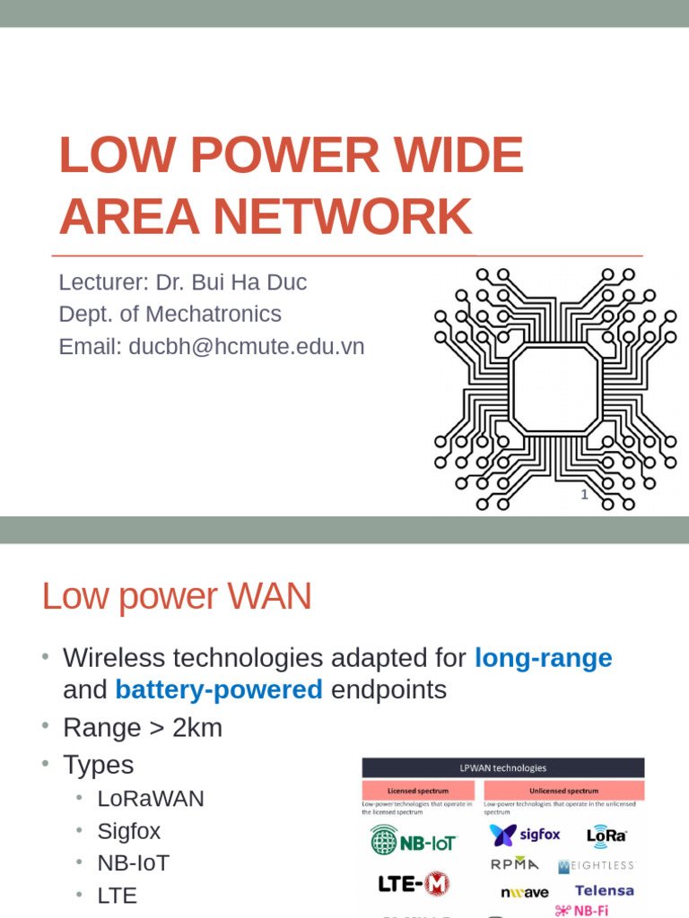 10.LPWAN | PDF | Computer Network | Internet Protocols