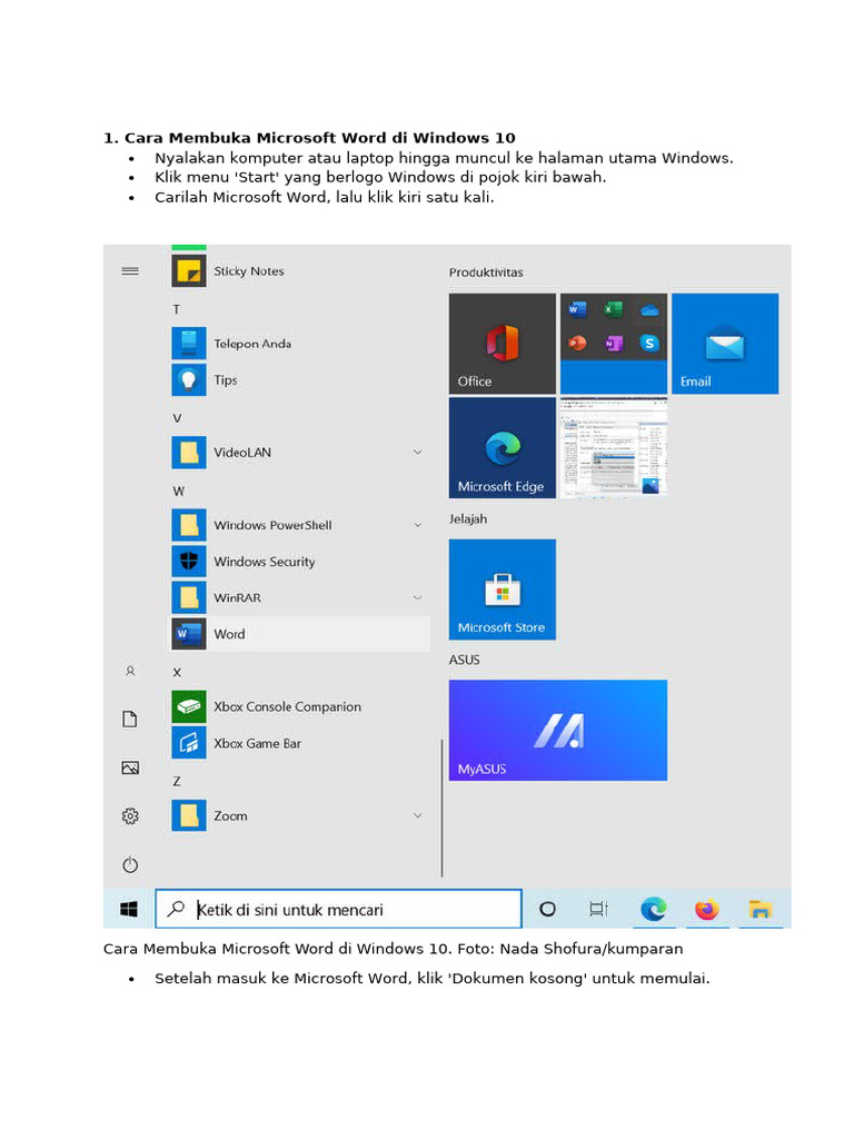 Ikon Penting di Microsoft Word | PDF