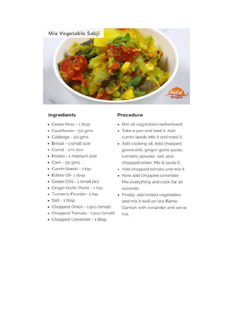 Recipe Aglutay | PDF