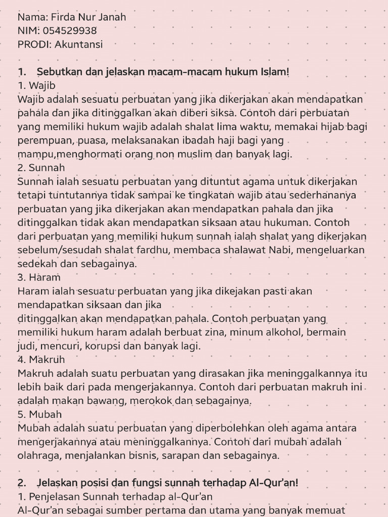 Tugas 2 Pai Firda Nur J | PDF