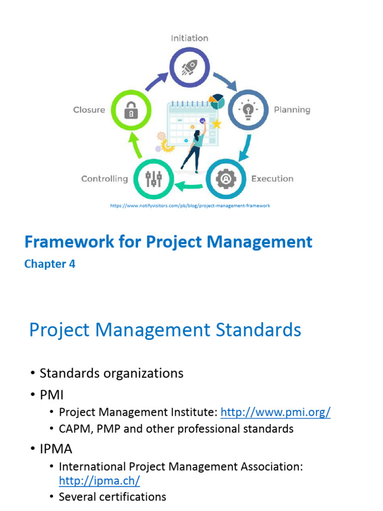 Chapter 4 - Framework For Project Management | PDF | Project Management ...