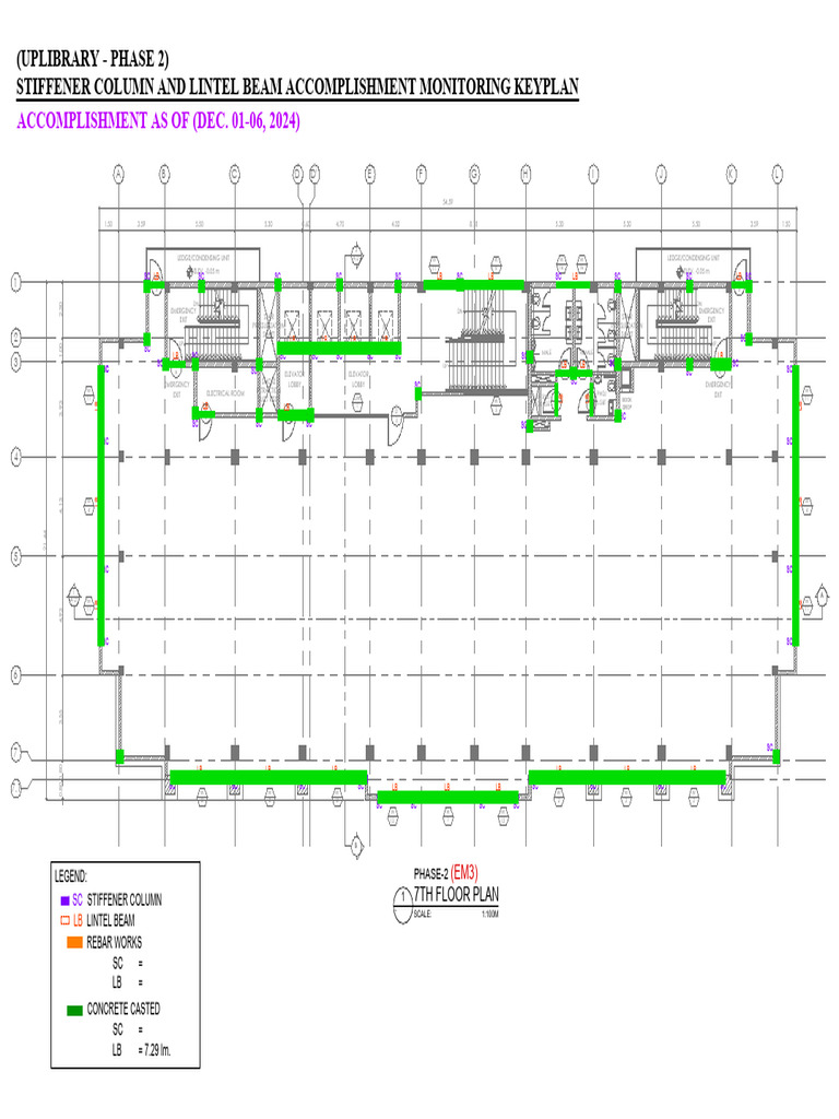 7F - SC and LB Monitoring Keyplan | PDF | Civil Engineering | Building ...