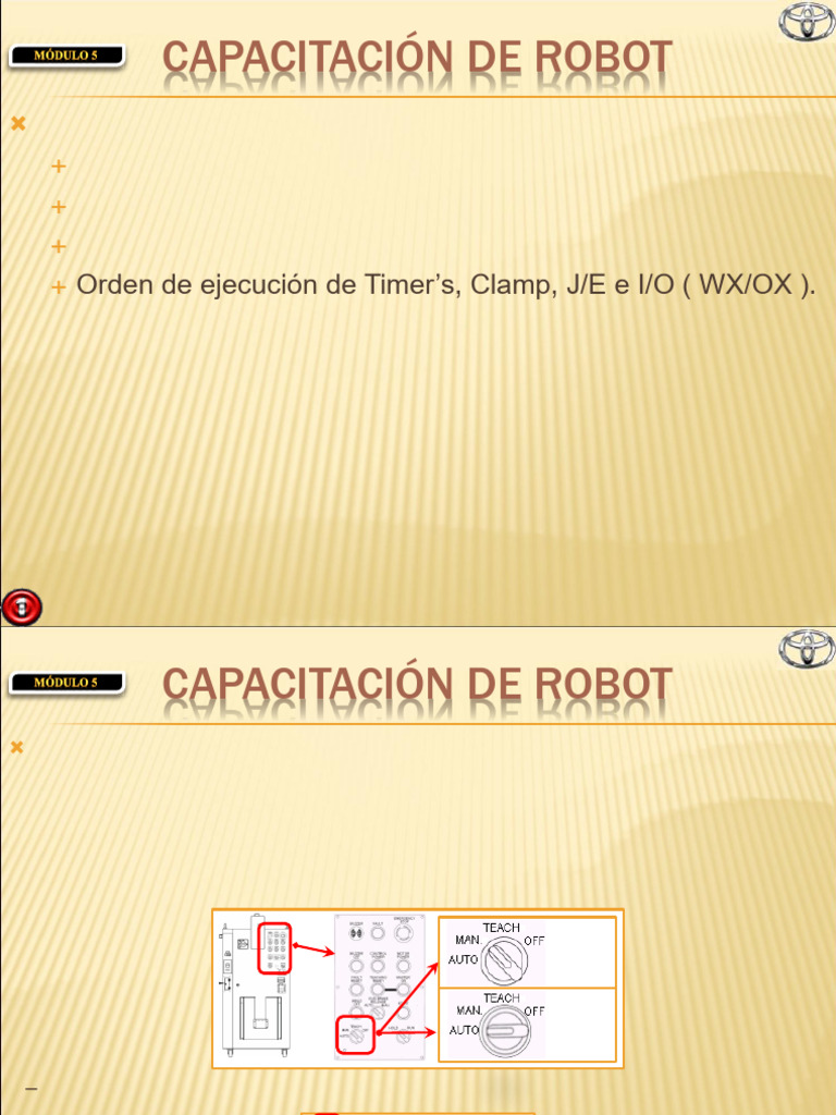 Capacitación Robot - MÓDULO 5 Final | PDF | Ciencias de la Computación | Informática