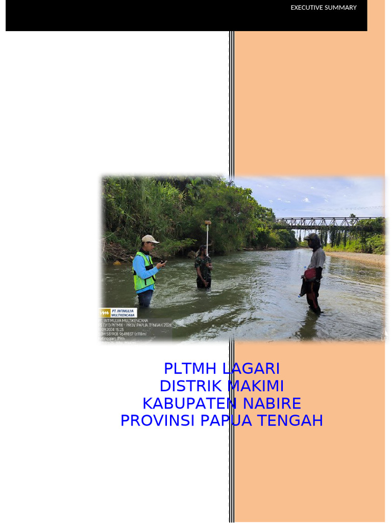 Lap. Executive Summary PLTMH LAGARI | PDF