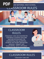Classroom Rules and Regulations For Senior High School | PDF | Home ...