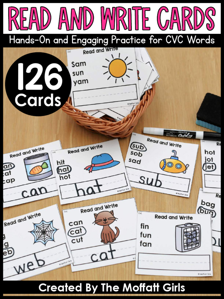 Read and Write CVC Words | PDF | Digital Millennium Copyright Act ...