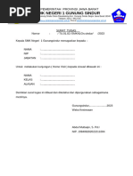 Contoh Surat Resmi Undangan Sekolah | PDF