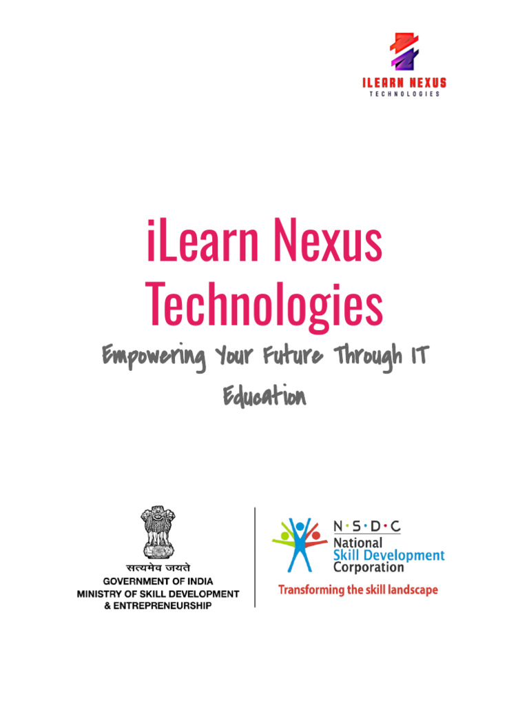 iLearn Nexus: IT Training & Placement | PDF