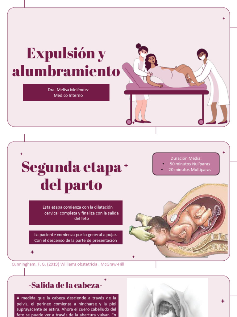 Expulsion y Alumbramiento PDF | PDF | Parto | Placenta