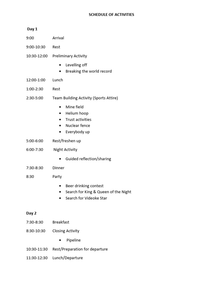 Team Building | PDF