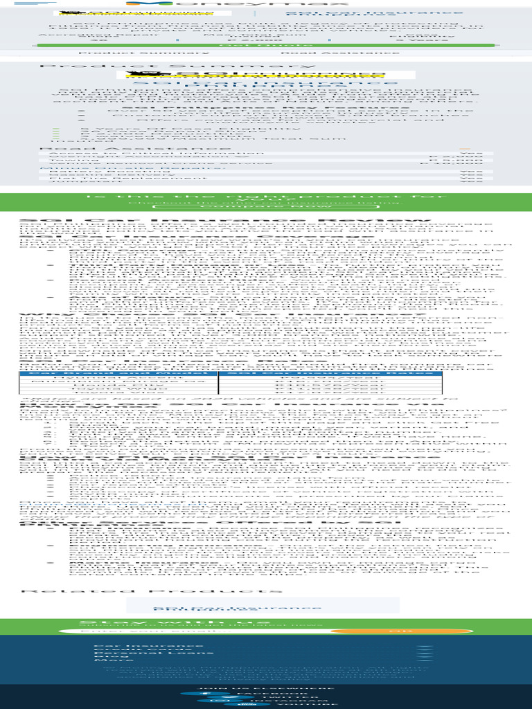 SGI Philippines Car Insurance Compare Quotes at Moneymax | PDF ...