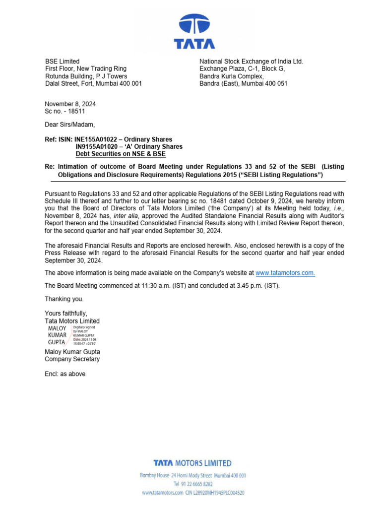 I.e.,, Inter Alia: Maloy Kumar Gupta | PDF | Audit | Going Concern