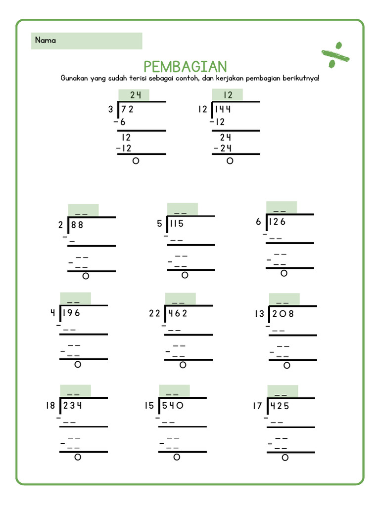 LKPD Pembagian | PDF