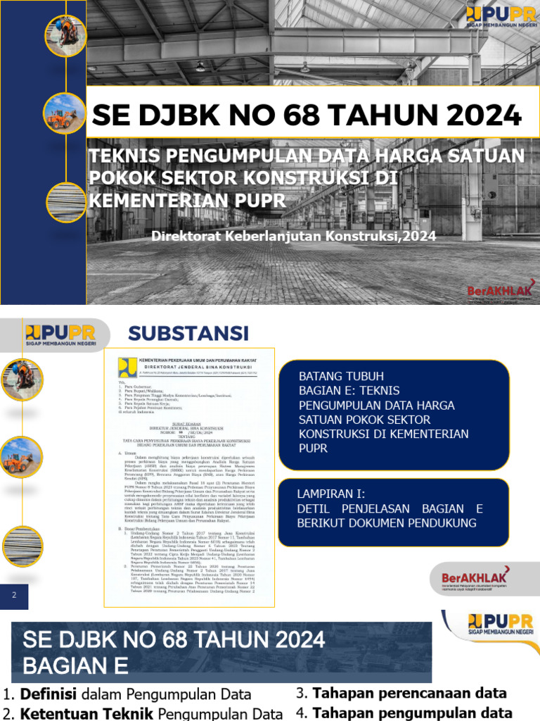 Pengumpulan Data Harga Satuan Konstruksi | PDF