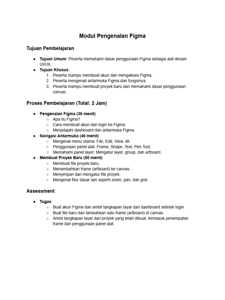 Figma Introduction Module | PDF