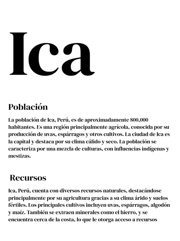 Ica PDF | PDF