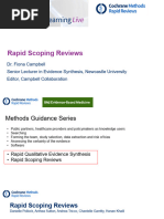 Jbi Scoping Review Template | PDF | Systematic Review | Information Science