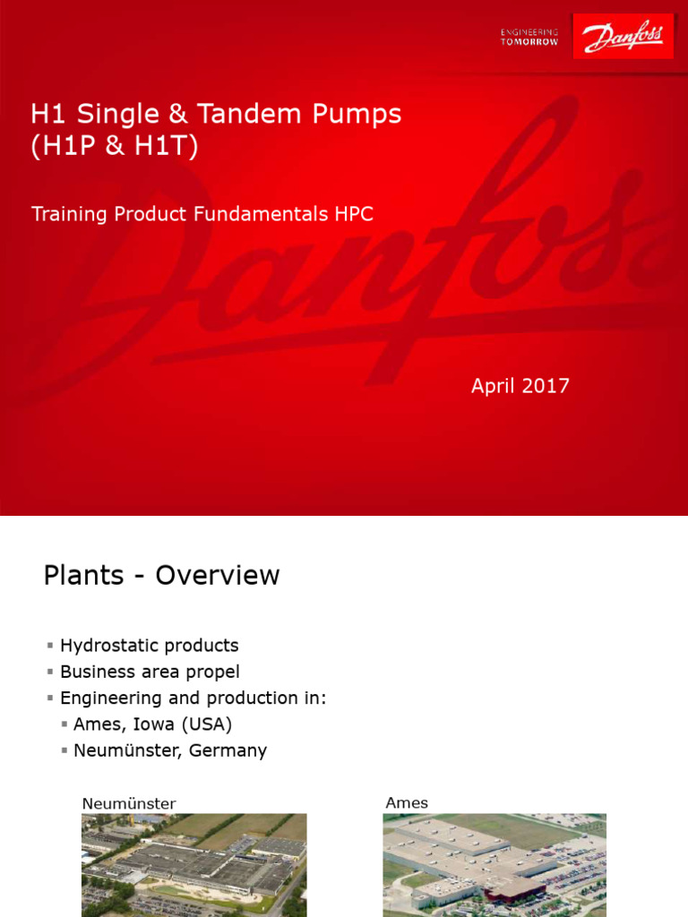 H1 Pumps | PDF | Pump | Valve
