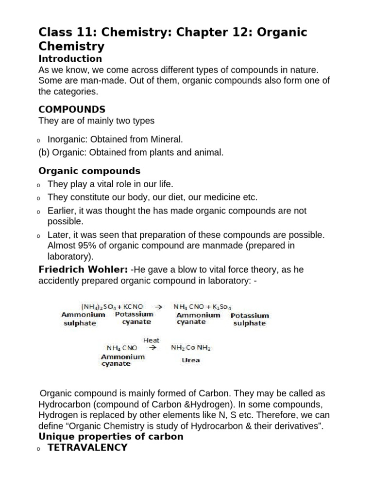 Chapter 12 Class XI Chemistry | PDF | Distillation | Thin Layer ...