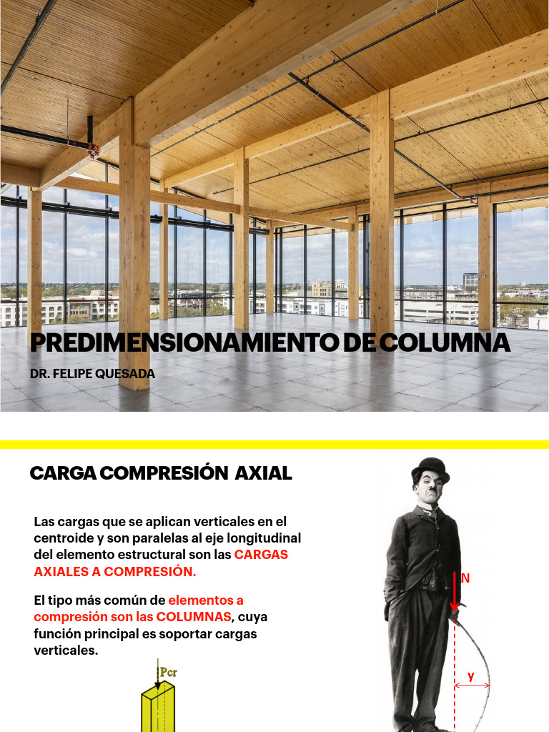 Diseño y Clasificación de Columnas | PDF | Pandeo | Columna