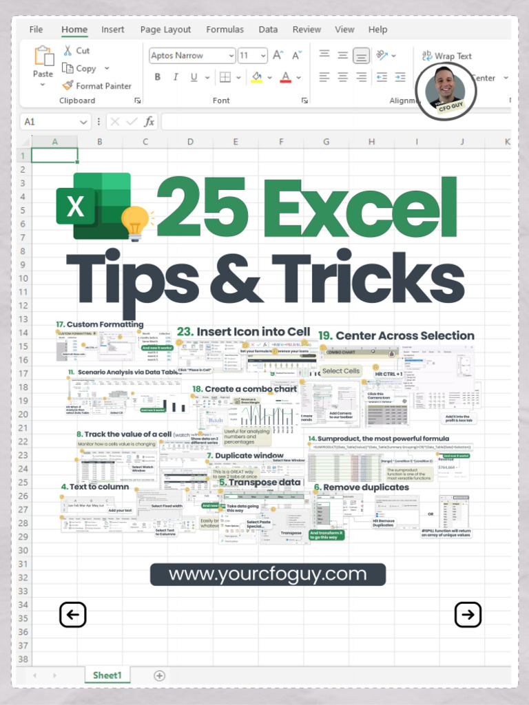 25 Excel Tricks | PDF
