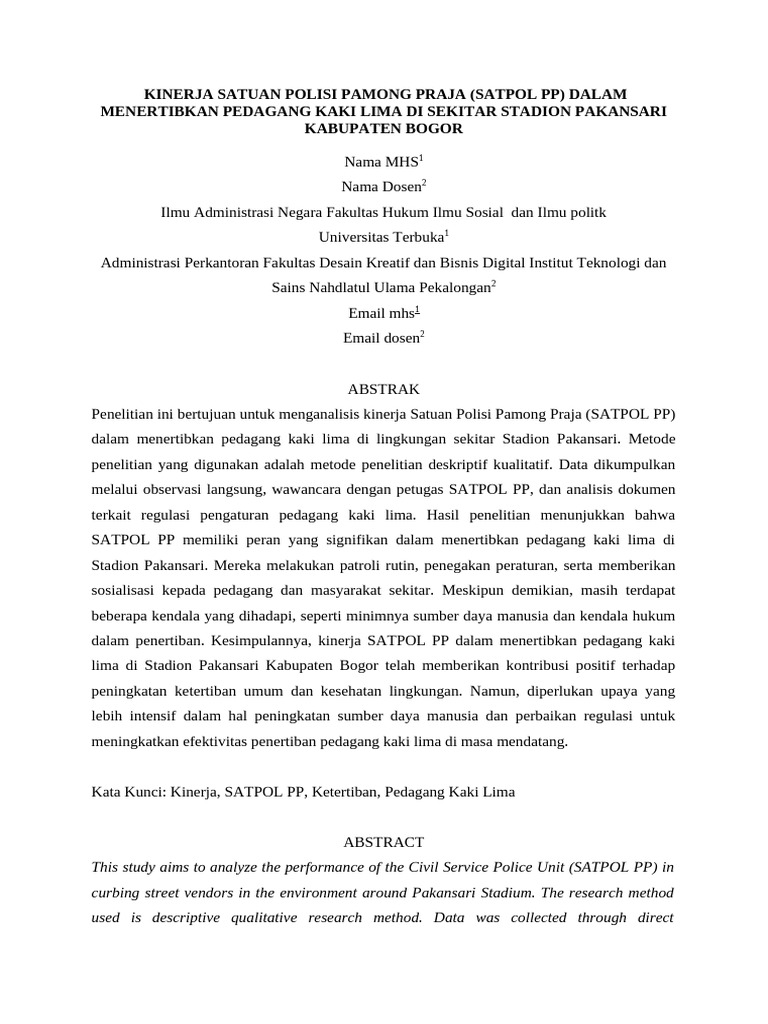 Contoh Karil - Adm Negara | PDF