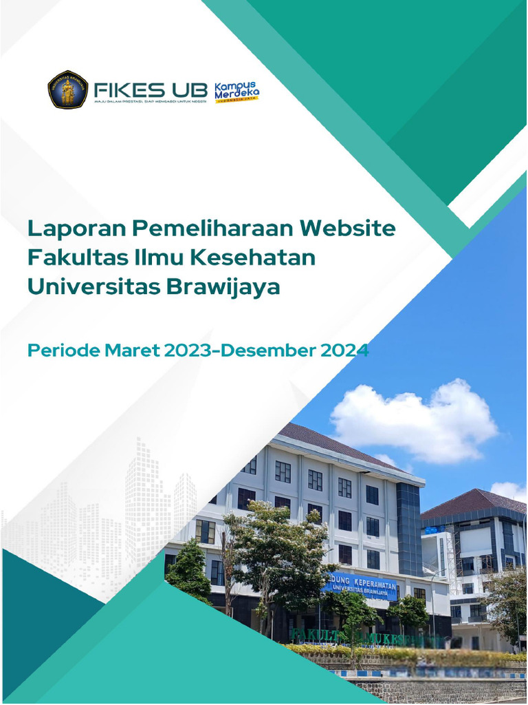 Pemeliharaan Website FIKES UB 2023-2024 | PDF