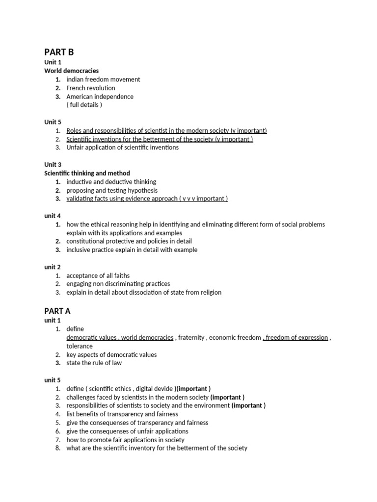 Hve Importants | PDF