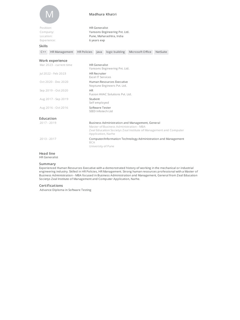 Madhura Khatri | PDF