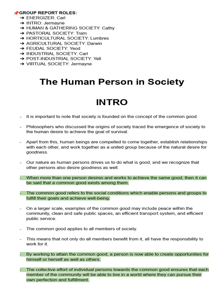 PHILO-LESSON-3 | PDF | Society | Agriculture