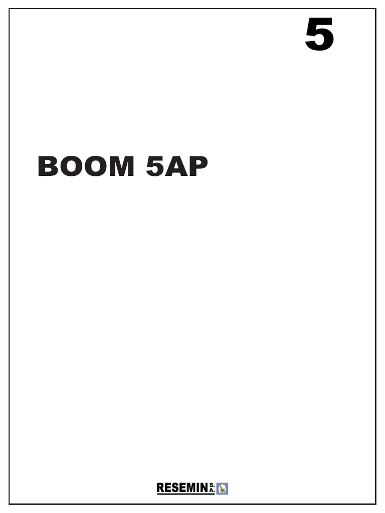 5_BOOM 5AP | PDF | Tornillo | Ingeniería mecánica