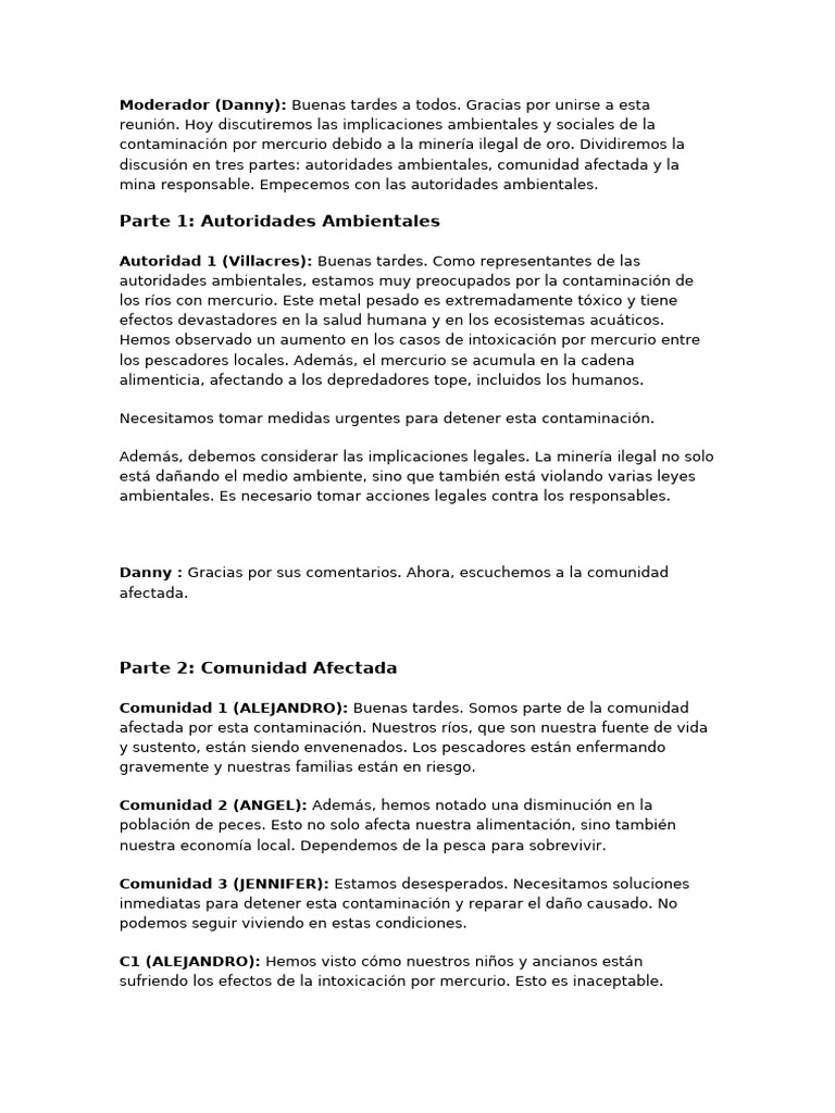 Dialgo | PDF | Contaminación | Entorno natural