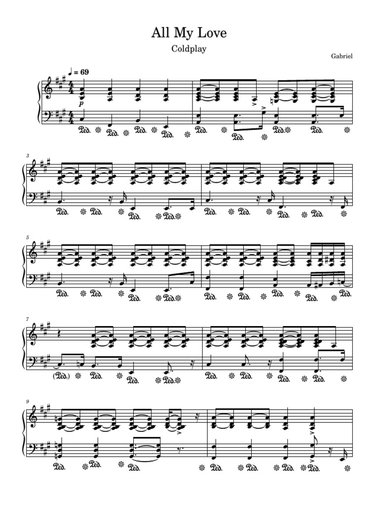 All My Love | PDF
