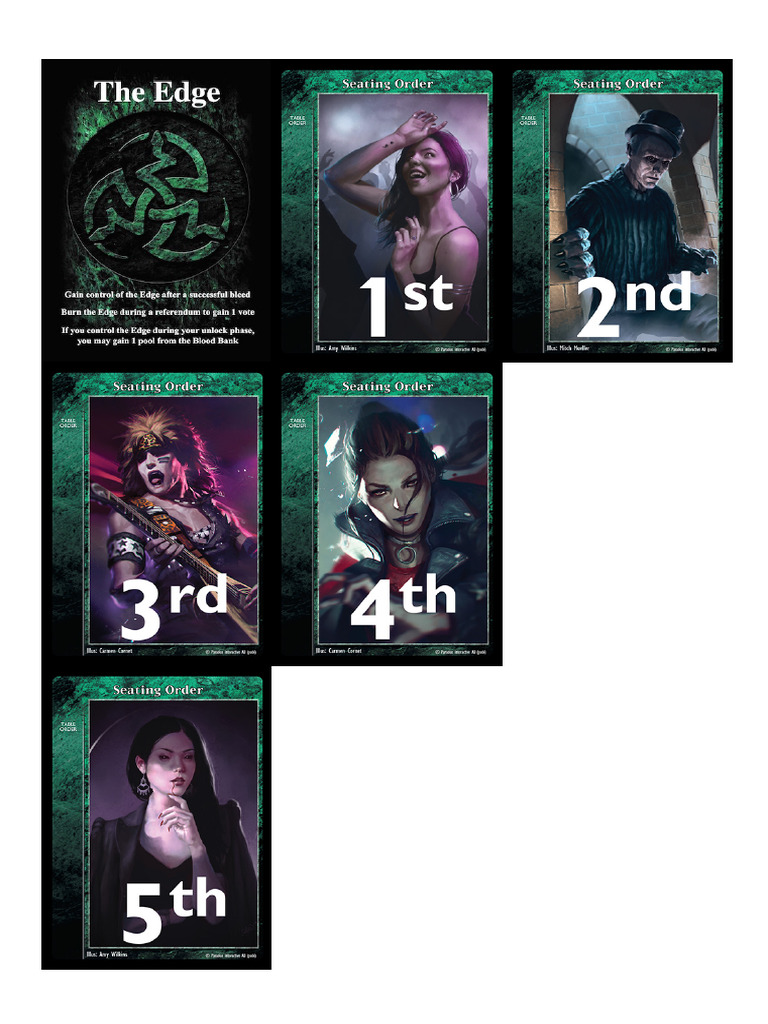 VtES (Edge and Seating) | PDF