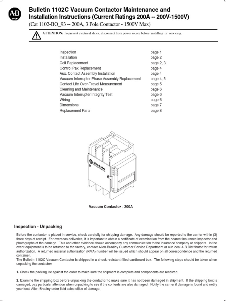 1102c-in002_-en-e | PDF | Electrical Resistance And Conductance | Screw