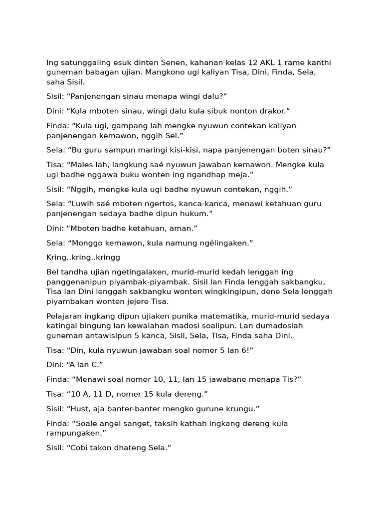 Krama Alus Jawa | PDF