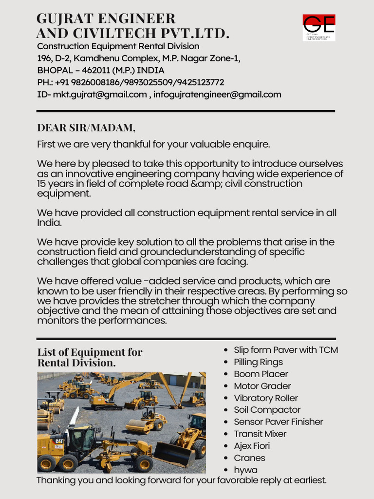 GUJRAT ENGINEER | PDF | Engineering