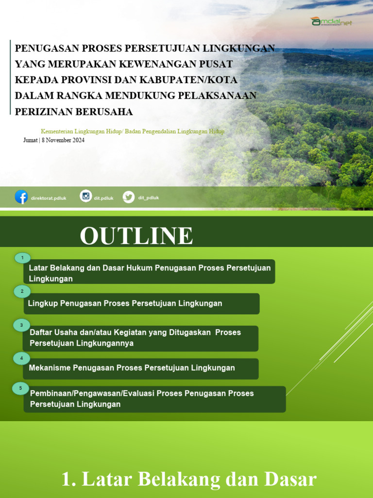 Persetujuan Lingkungan | PDF