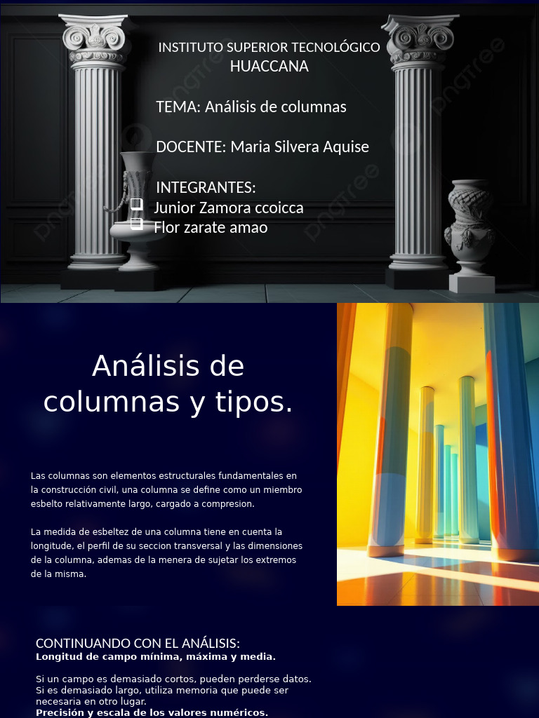Analisis de Columnas y Tipos | PDF | Hormigón | Columna