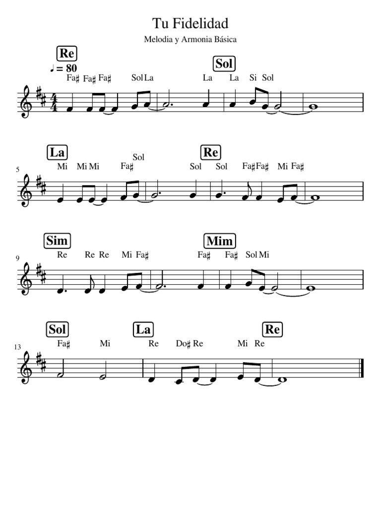 Tu Fidelidad Marcos Witt | PDF