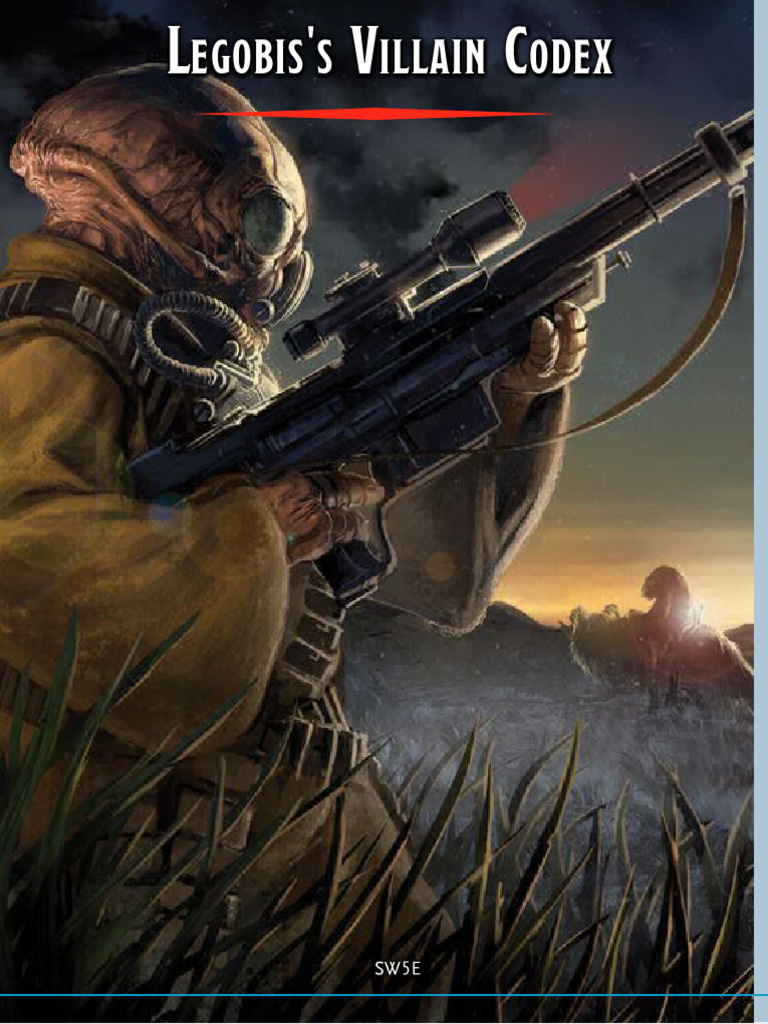 Legobis Villain Codex - GM Binder | PDF